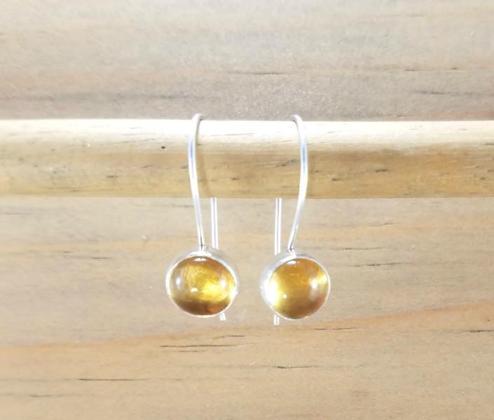 Small Yellow Citrine Earrings | BloomingOak Design